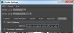[MtoA] [SItoA] Setting multiple Arnold parameters with a User Options string | Arnold Support Corner