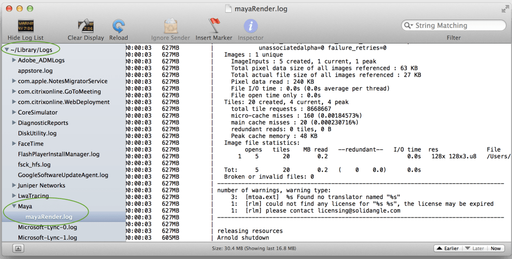[OSX] Getting Arnold logs for batch renders | Arnold Support Corner